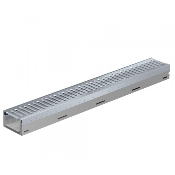 Caniveau extérieur pour eaux pluviales BG-FILCOTEN tec mini, avec ...
