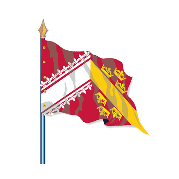 Drapeau de province historique Alsace | Achatmat