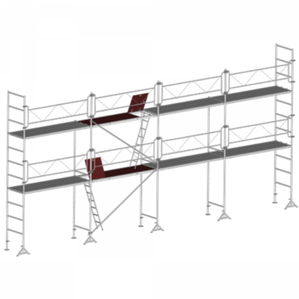 Échafaudage de maçon VITO-49 - Lot de 78 m2 | Achatmat