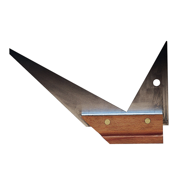 Équerre de menuiserie en bois et aluminium | Achatmat