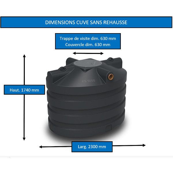 Fosse Septique 5000 Litres Brico Depot