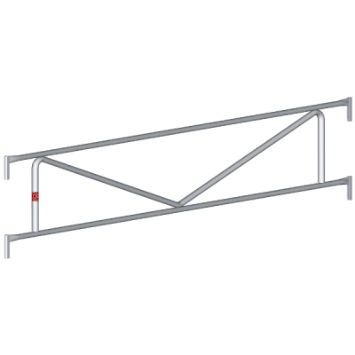 Garde-corps standard à tube -Type B- pour DUO-45 + | Achatmat