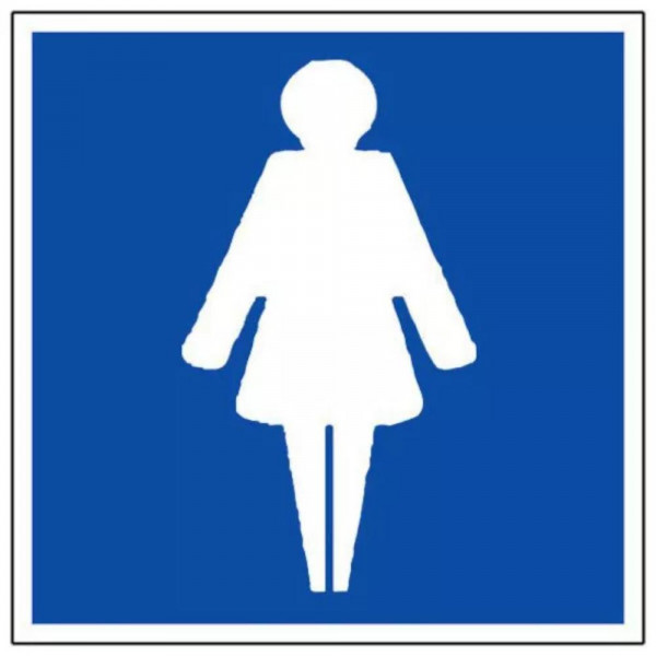 Panneau Toilettes Femmes – Signalisation Sanitaire – Durable Int/Ext ...