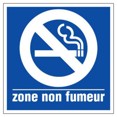 Panneau Zone Non Fumeur – Signalisation Interdiction – Durable ...