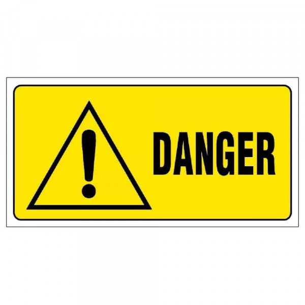 Panneau Attention Danger – Grand Format Sécurité – Rigide & Anti-UV ...