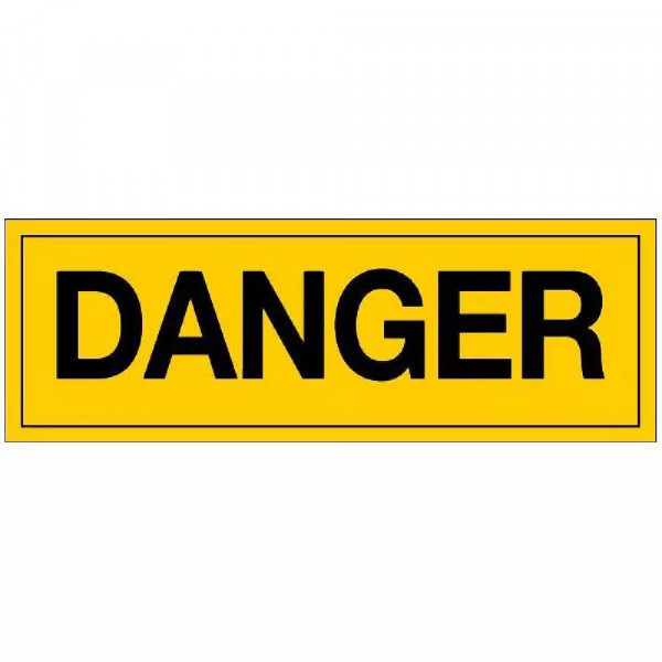 Panneau danger | Achatmat
