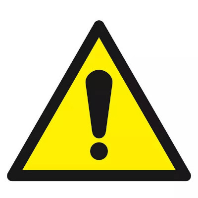 Panneau Danger Signal Général – Alerte Risques Potentiels – Normes ISO ...
