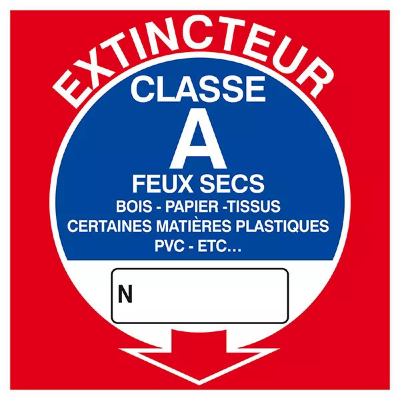 Extincteur Classe A – Équipement de Lutte contre l’Incendie – Conforme ...