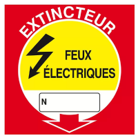 Extincteur pour Feux Électriques – Équipement Sécurité Incendie ...